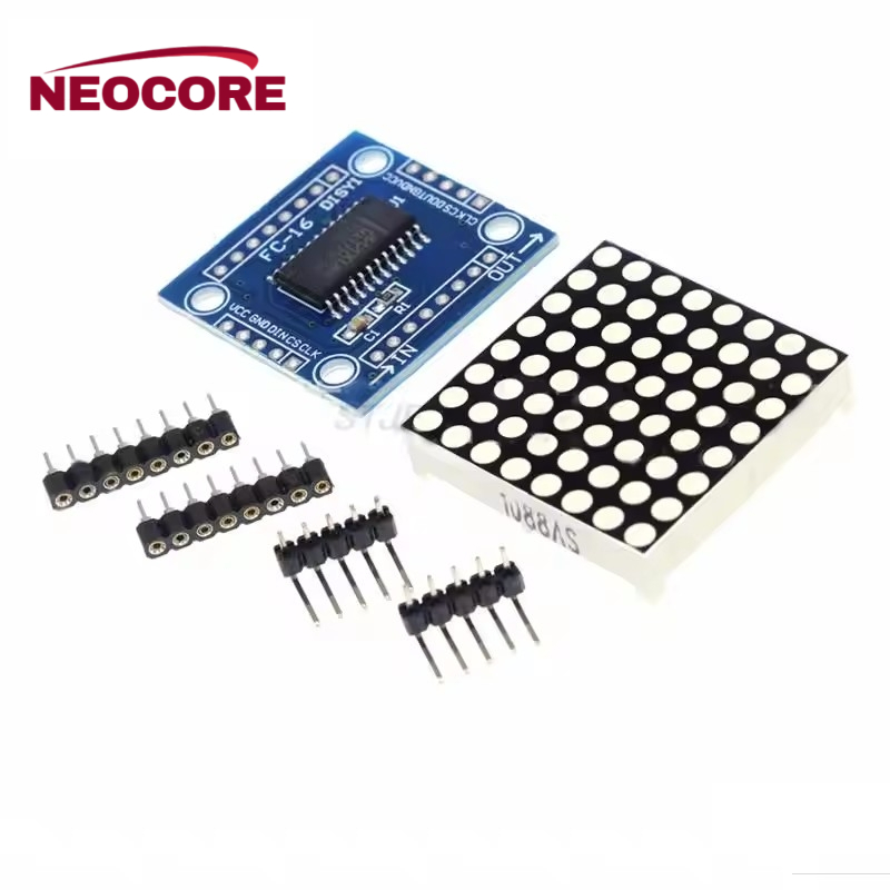 8x8LED dot matrix module MAX7219 Display module DIY kit MCU control ...