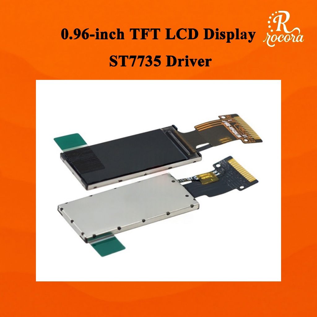 0.96-Inch TFT LCD Color Display Module 80x160 IPS Screen ST7735 Driver ...