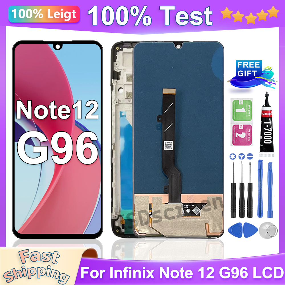 For Infinix Note 12 G96 X670 / Note 12 4G X663 X663C X663D LCD DIsplay ...