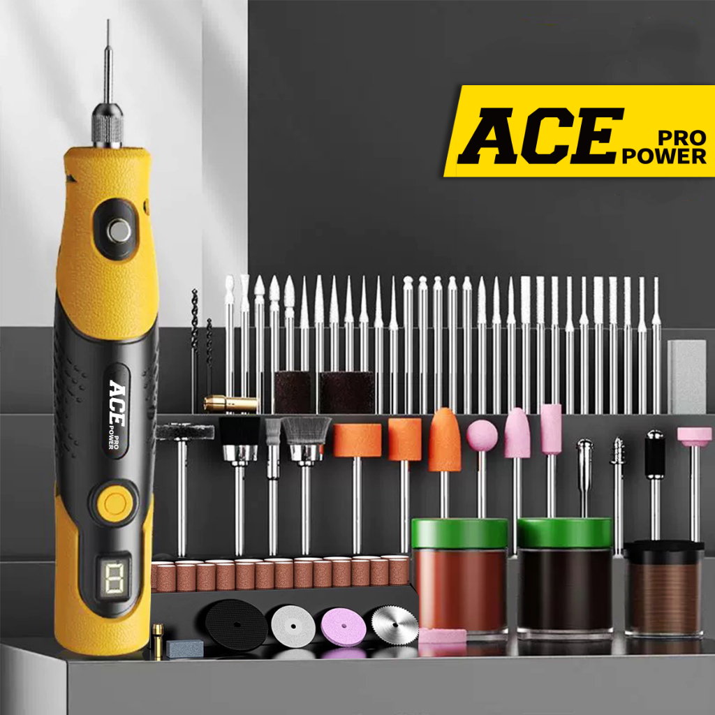 Mini grinder cordless 256pc mini drill set hand grinder tool set ...