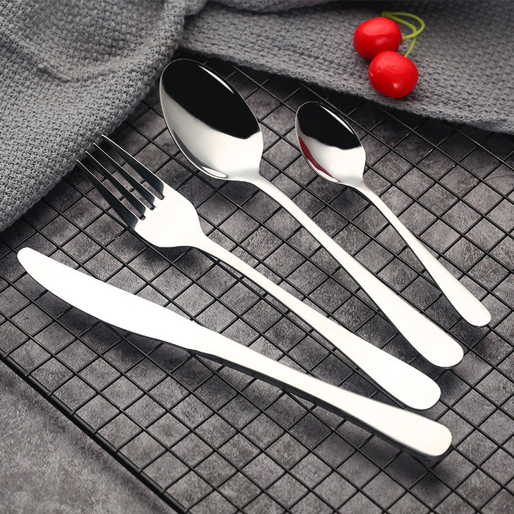 304 stainless steel tableware, fork, spoon, knife, knife spoon and fork ...
