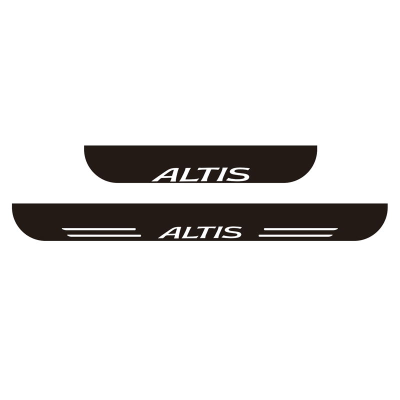 Toyota Corolla Altis 2019-2025 4pcs Acrylic Moving LED Welcome Pedal ...