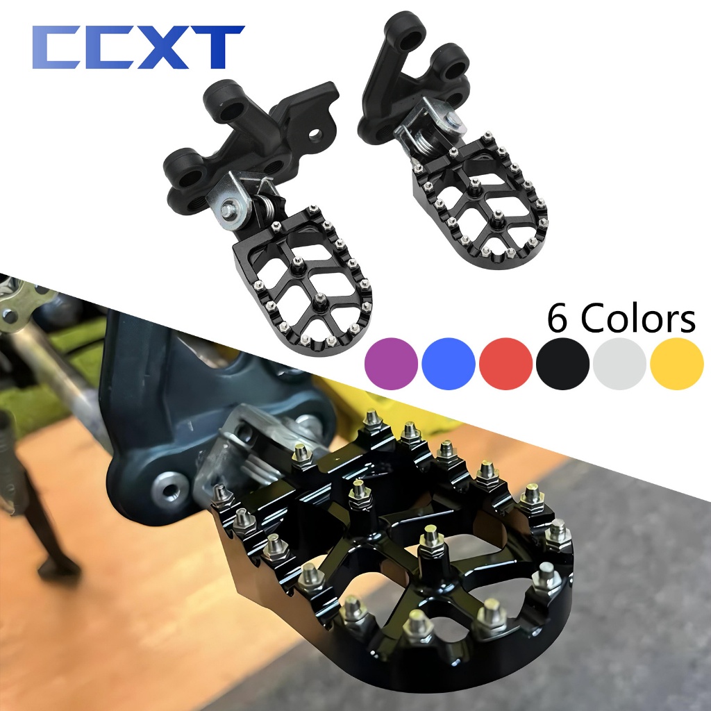 CNC Foot Pegs Rest Footpegs Foot Pegs Bracket For Sur-Ron Sur Ron ...