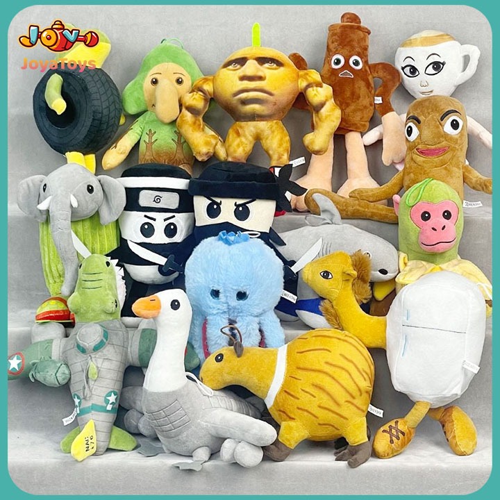 TungTungSahur & Tralalala Plush Doll - Italian Meme Stuffed Toy with ...