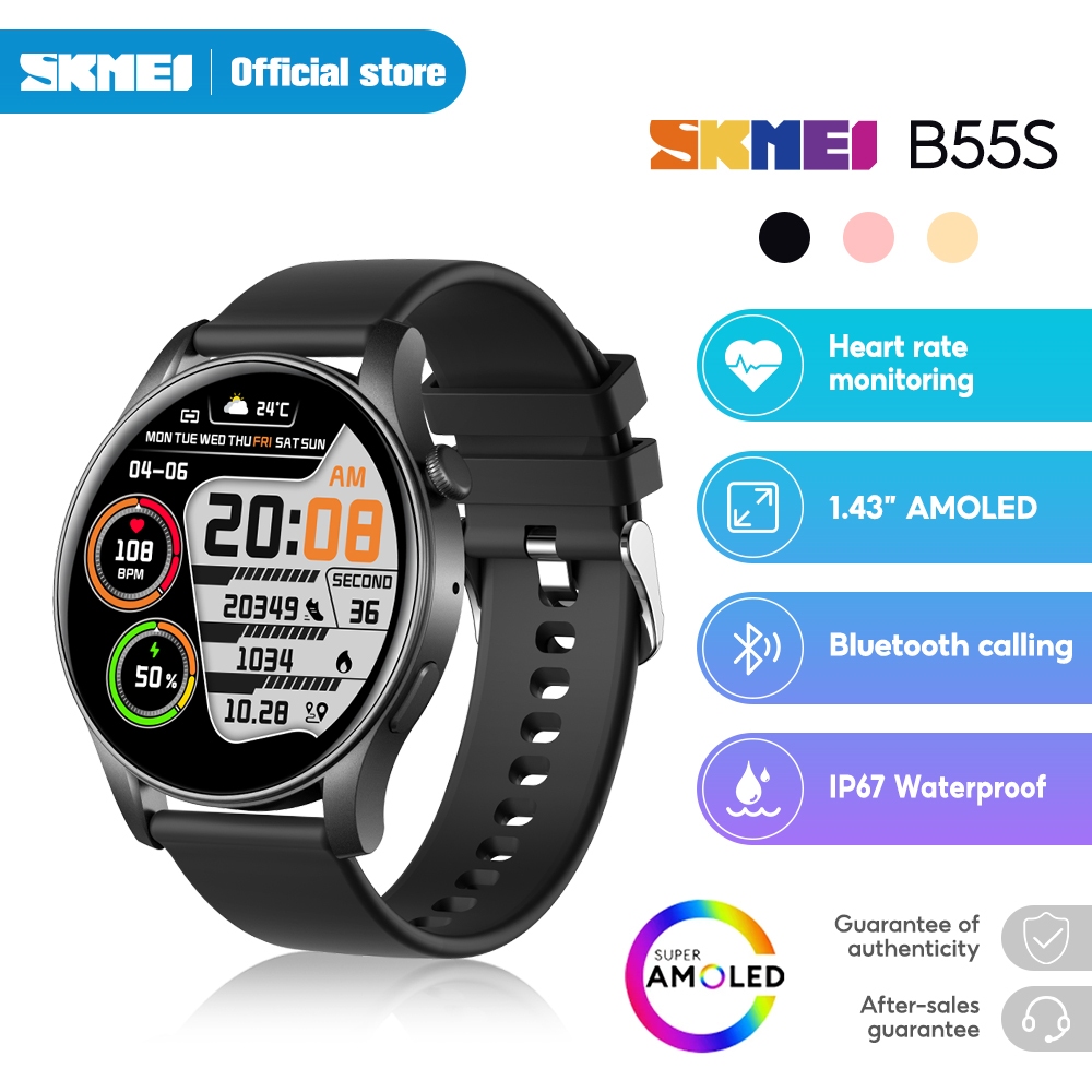 SKMEI Smart Watch Horloge Vrouwen Full Touch Screen Fitness Tracker ...