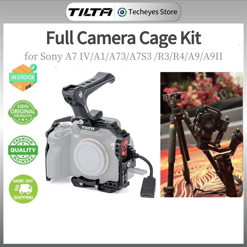 Tilta Full Camera Cage Kit for SONY A7 IV、A1、A7S3、A7R4A、A73、R3、A9 ...