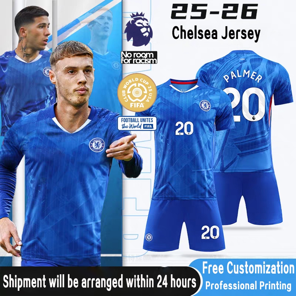 Chelsea Kids Jersey 2025-26 Season Chelsea Home Away Football Jersey ...