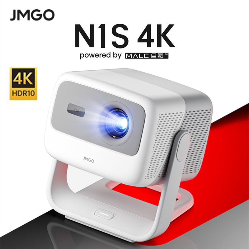 ORIGINAL JMGO N1S 4K Smart Portable Projector Triple Laser | 127° Flexible Gimbal | Shopee Malaysia
