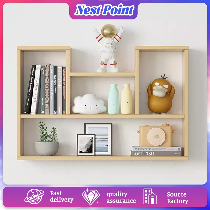 hisasan,DIY wall shelf multiple function wall shelf decor modern wall ...