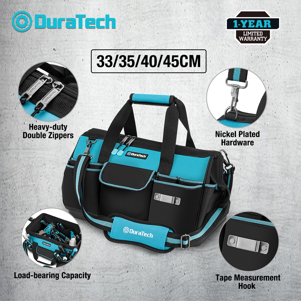 Duratech 13/14/16/18 Inches Tool Bag Travel Bag Multifunctional Bags ...
