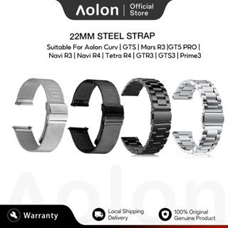 Aolon 22mm Original Smart Watch Stainless Steel Strap For T etra R4 ...