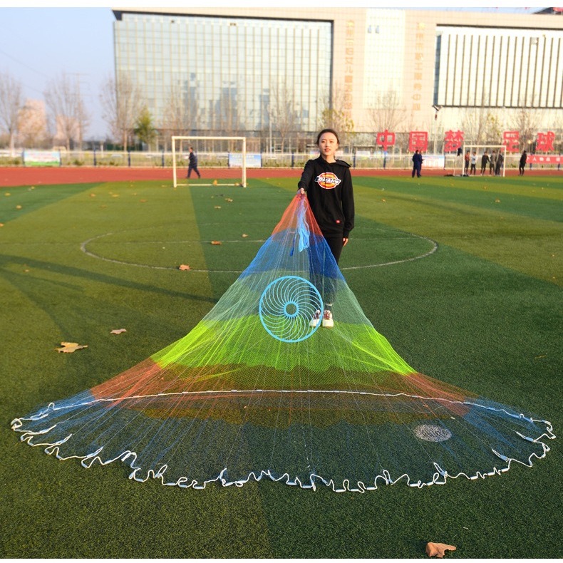 【COD】Jaring Ikan Fishing Net Bubu Ikan Hand Casting Fish Net Bubu ...