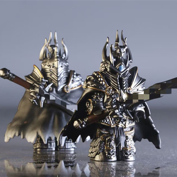 Lich King Arthas Block Toys Figure World of Warcraft Building Block ...