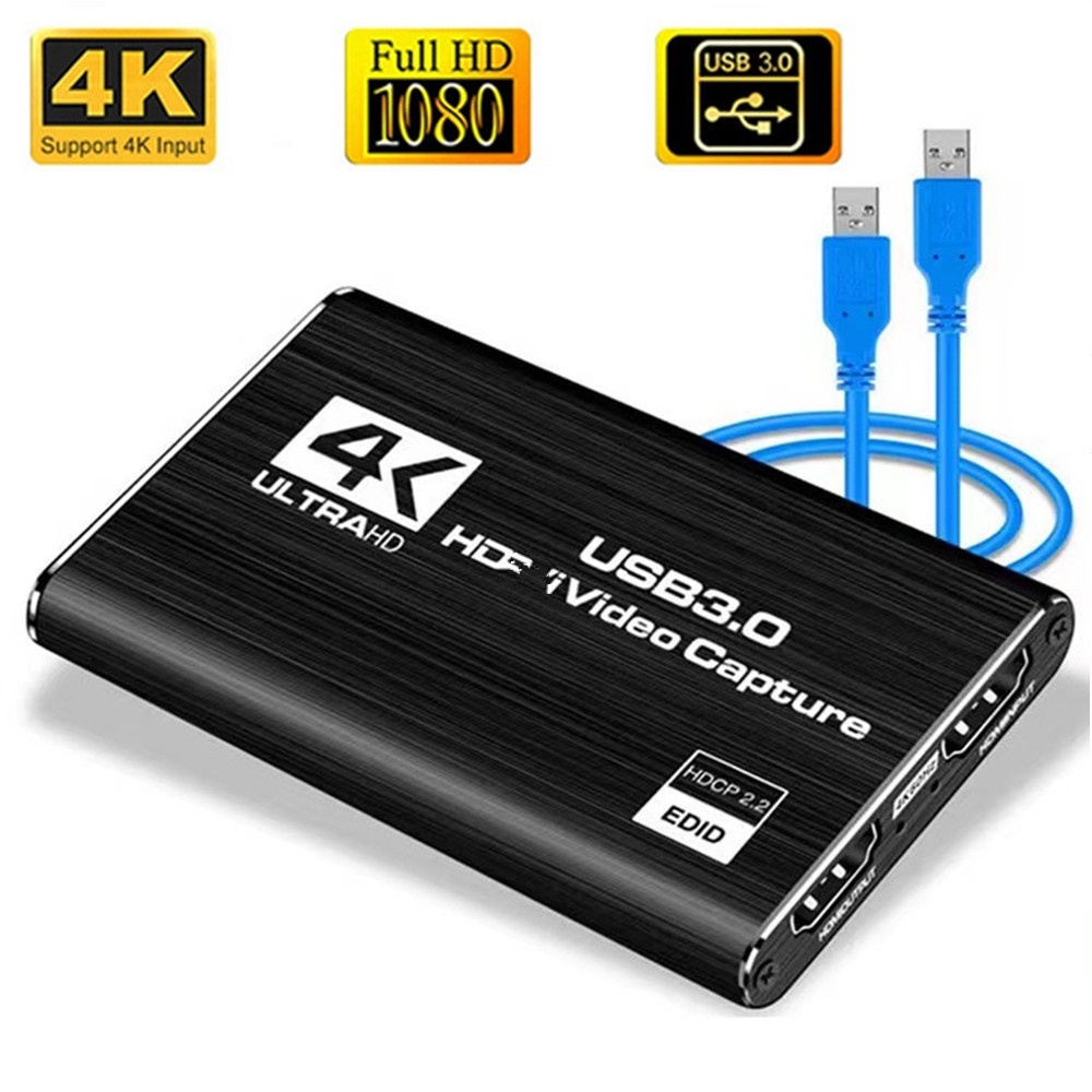4K HDMI To USB 3.0 Video Capture HDTV Card 1080P 60fps HD Video ...