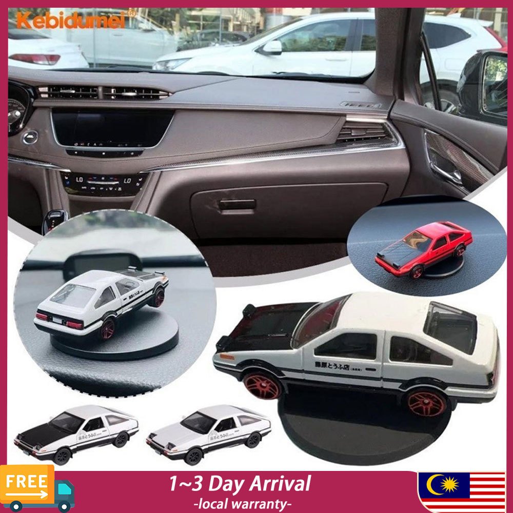 (🔥MY stock🔥) 2PCS AE86 Car Ornaments Drift 360° Rotating Auto Turning ...
