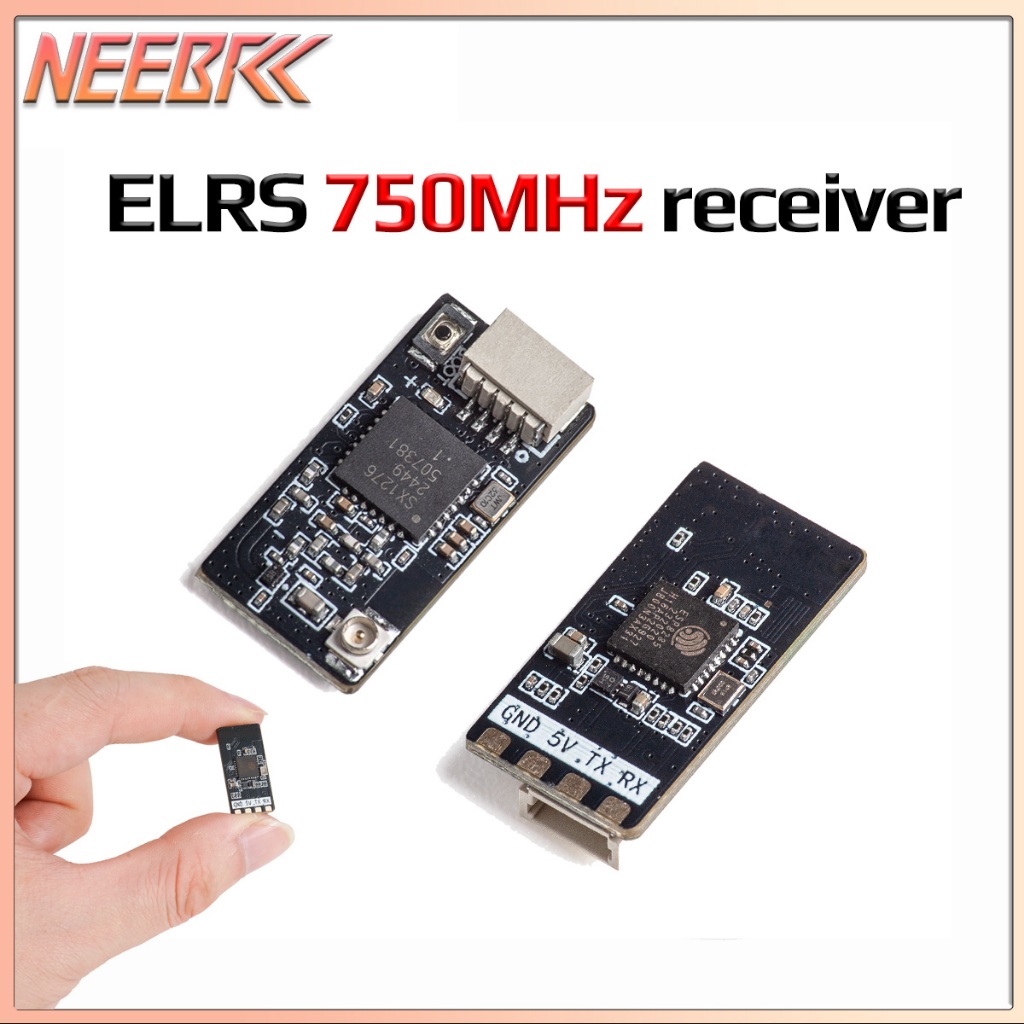 ELRS 750Mhz RX Long Range ExpressLRS Receiver For FPV Long Range Drone ...