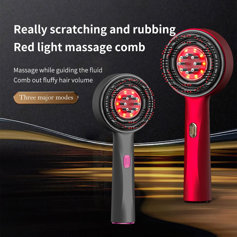 [Ready Stock] Scalp Massage Comb for Hair Growth - Infrared Light Hair ...