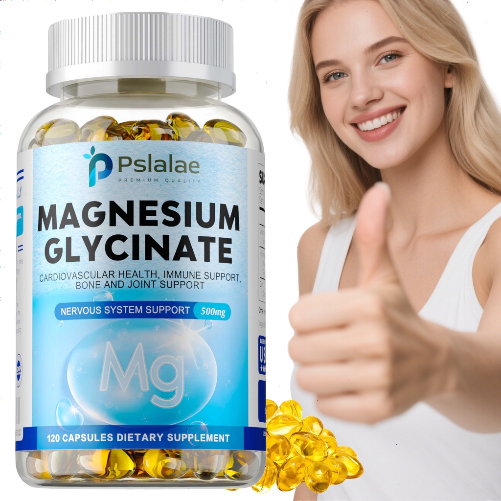 High Absorption Magnesium Glycinate Supplement - 100% Chelated for ...