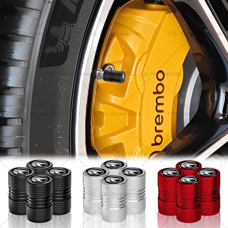 Aluminum Car Valve Caps Customization Car Logo Tire Protect Cap for ...