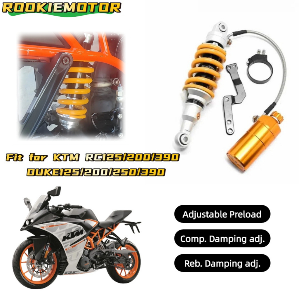 Upgraded Rear Shock Modified Motorcycle Shock Absorber Damper for KTM ...