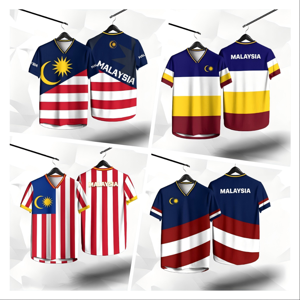 Malaysia BAJU MERDEKA 2025 jerseys Independence Day baju t shirt ...