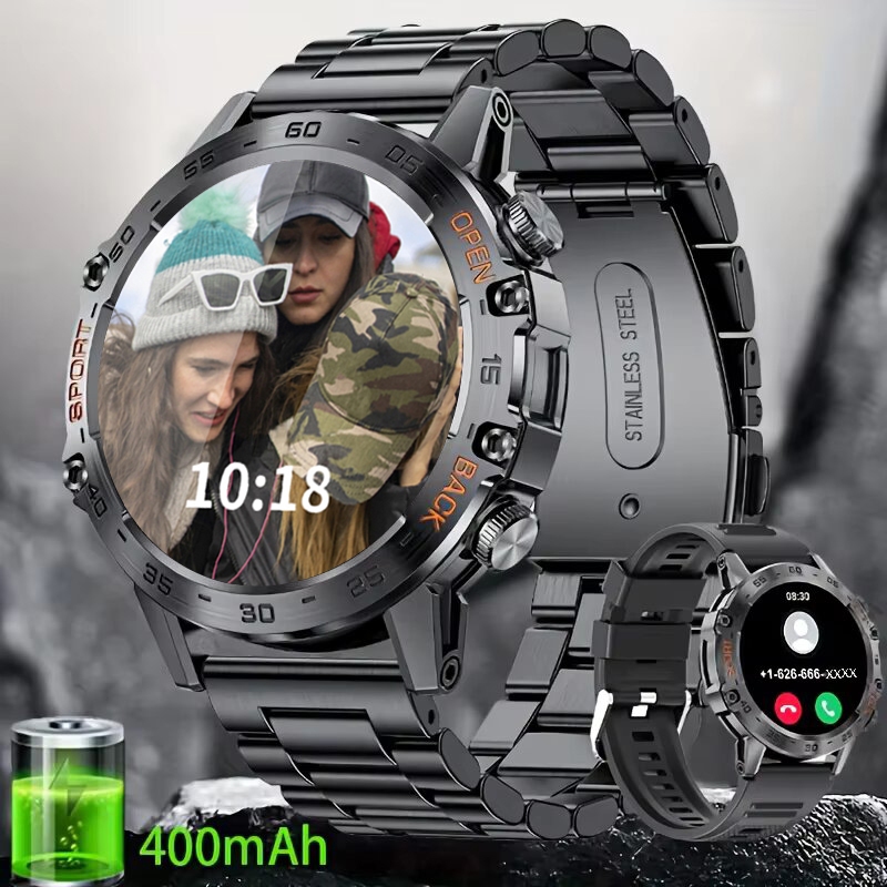 LIGE Bluetooth Call Smart Watch Original Men 100+ Sports Multifunction ...