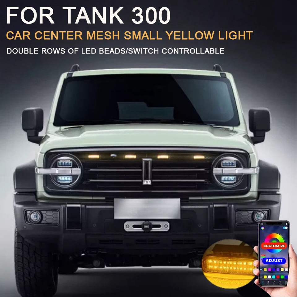 LED Front Grille Light FOR TANK 300 Daytime Running Light Wheel Eyebrow ...