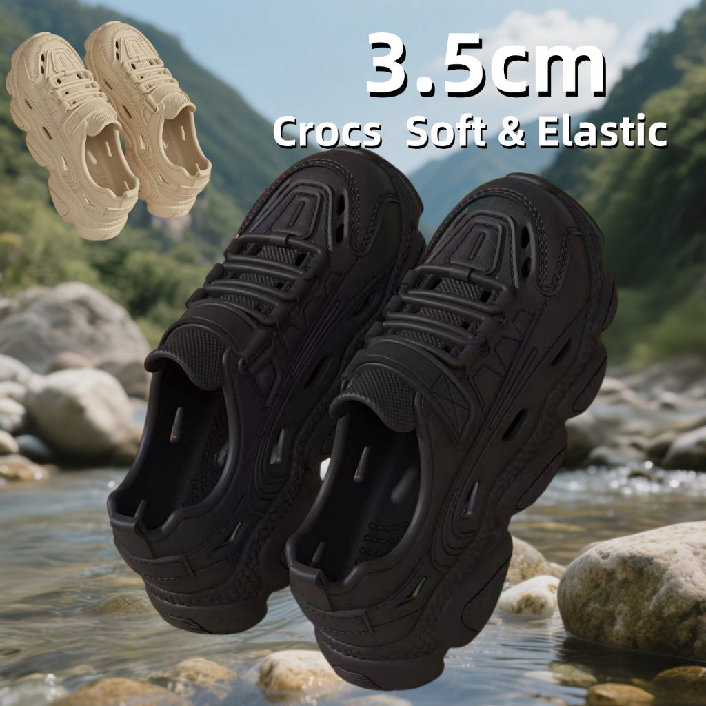 Crocs Men's Summer Outdoor Non-Slip EVA Breathable Beach Waterproof ...