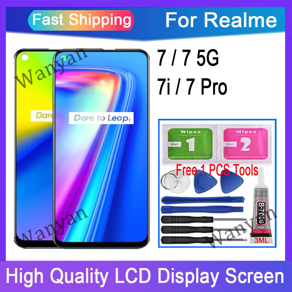 OEM For Realme 7 7i 7 5G 7 Pro LCD Display Touch Screen Replacement ...