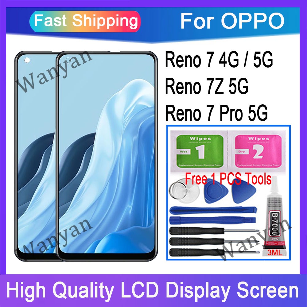 OEM /OLED/TFT For OPPO Reno 7 4G 5G Reno 7Z 5G Reno 7 Pro 5G LCD Display Touch Screen ...