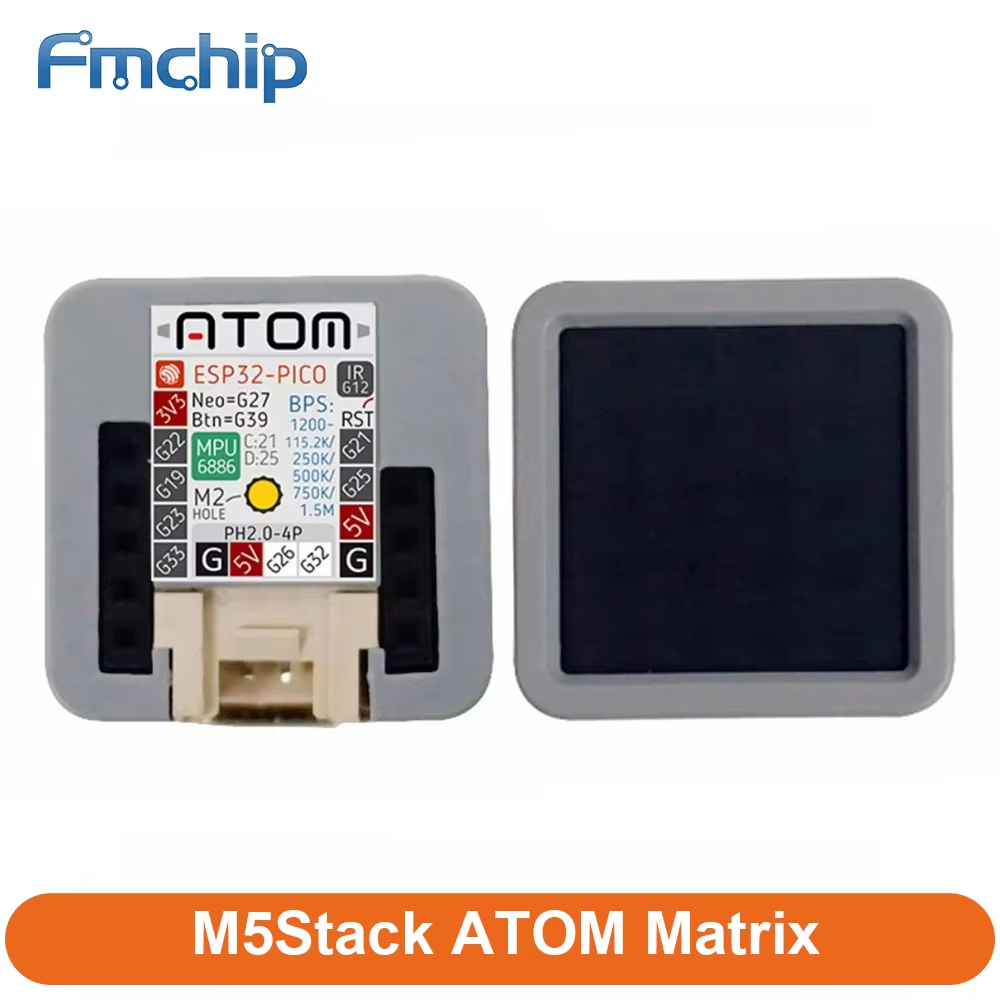 M5Stack ATOM Matrix Infrared Transmission ESP32 PICO Development Kit MPU6886 Arduino IMU Sensor ...