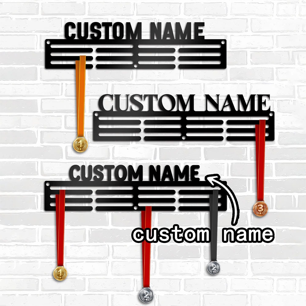 1PC Fashion Customized Name Hooks Metal Art Metal Hanger Tin Rack for ...