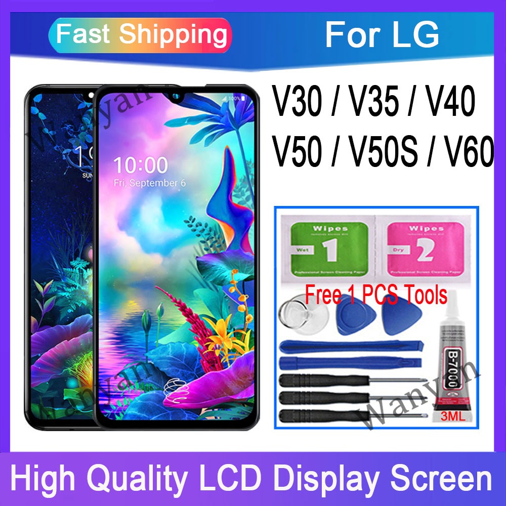 OEM For LG V30 V35 V40 ThinQ V50 V50S V60 ThinQ 5G LCD Display Touch ...