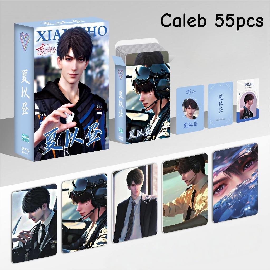 50-55pcs Manga Manhwa Love And Deep Space Laser Holographic Lomo Cards ...