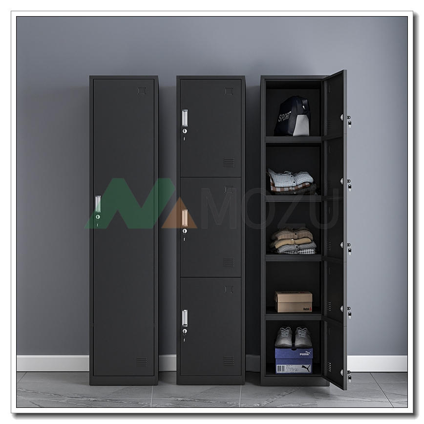 1/2/3/4/5 compartment Steel Cabinet GYM Locker Commercial Office School ...