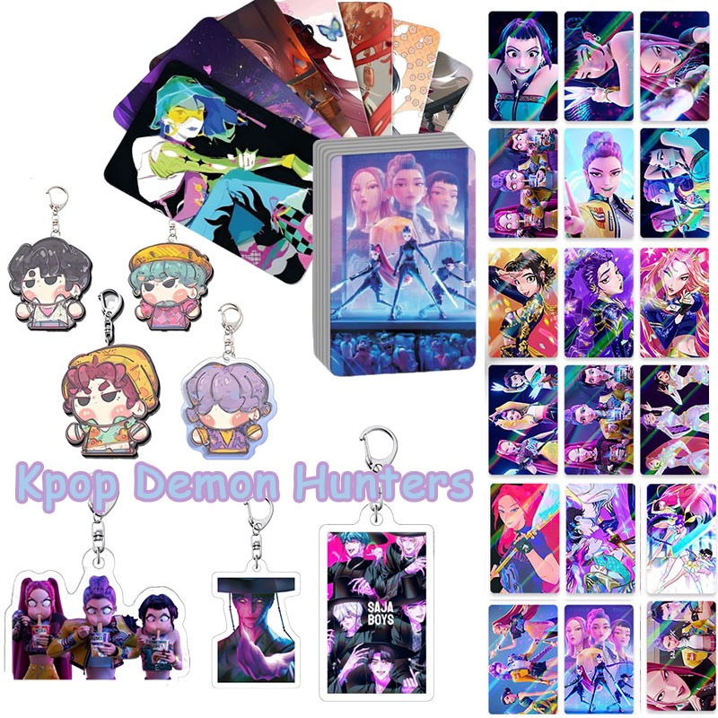 Kpop Demon Hunters Huntrix Saja Boys Photocards Collection | Shopee Malaysia