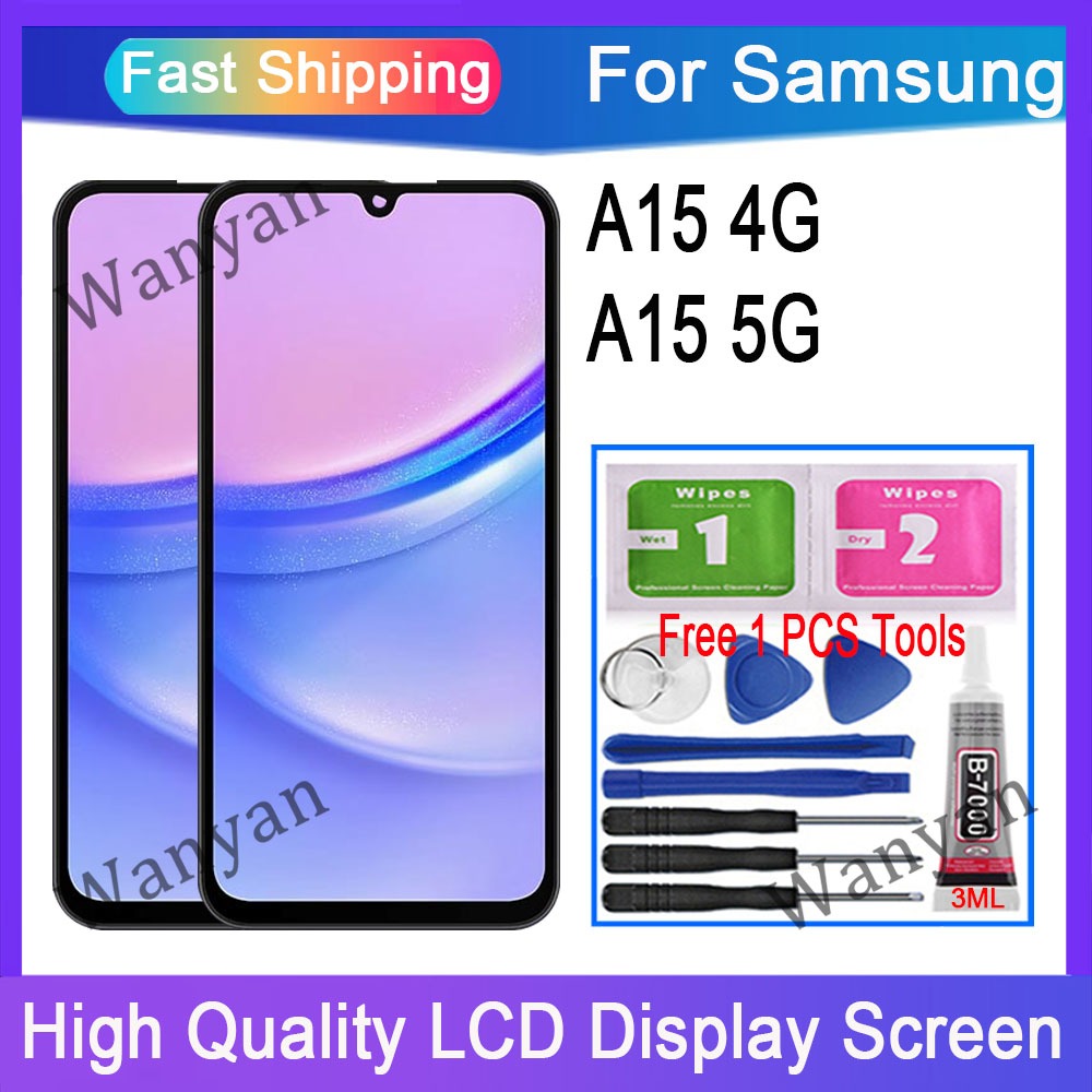 OEM AMOLED/OLED For Samsung Galaxy A15 4G 5G LCD Display Touch Screen ...