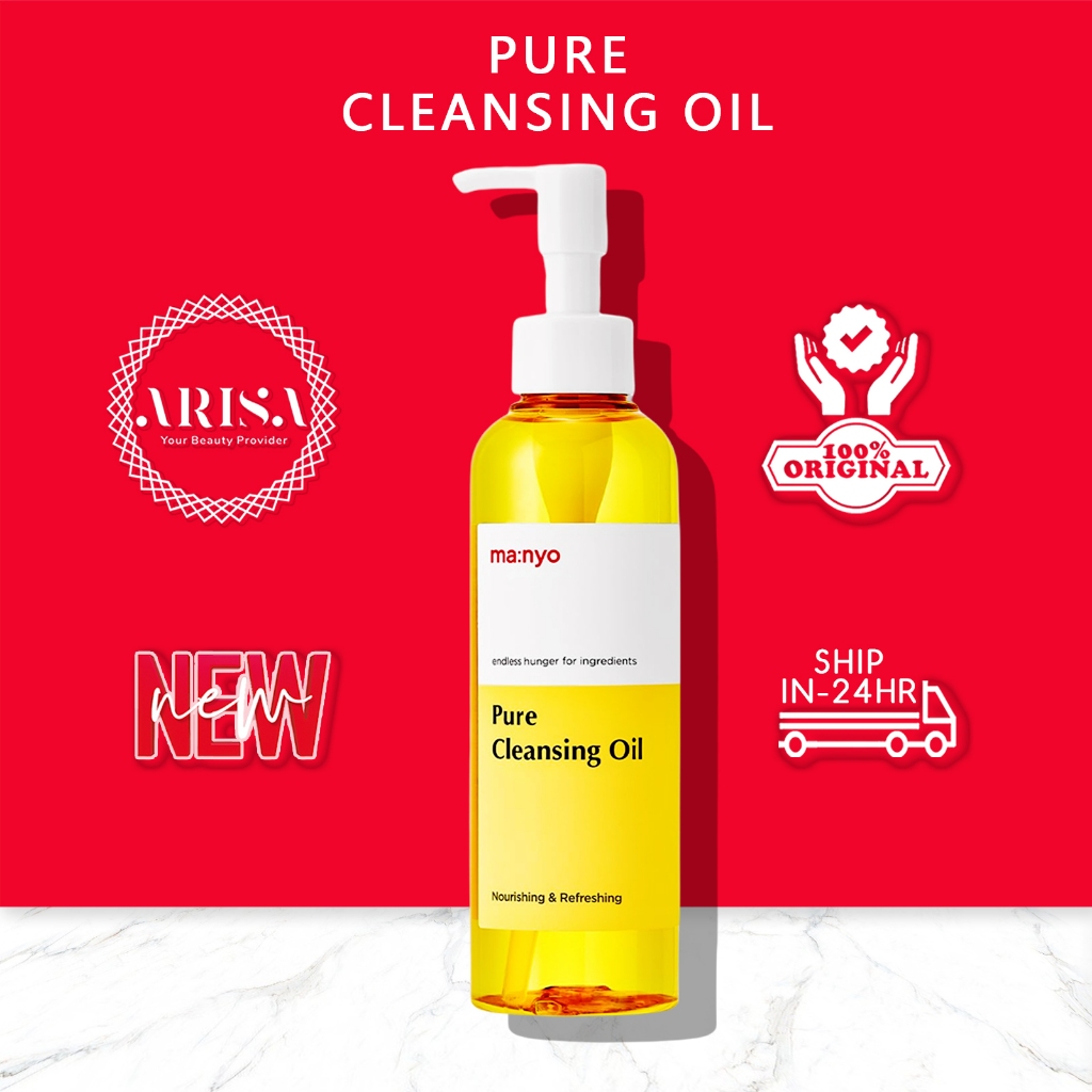 🔴5.5 SALE🔴Korean Manyo Pure Cleansing Oil 200ML Manyo Facial Cleanser ...