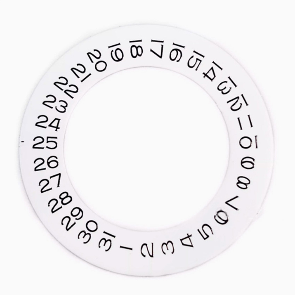 Calendar Dial 9 o'clock Position Calendar Labour Font Accessories for ...
