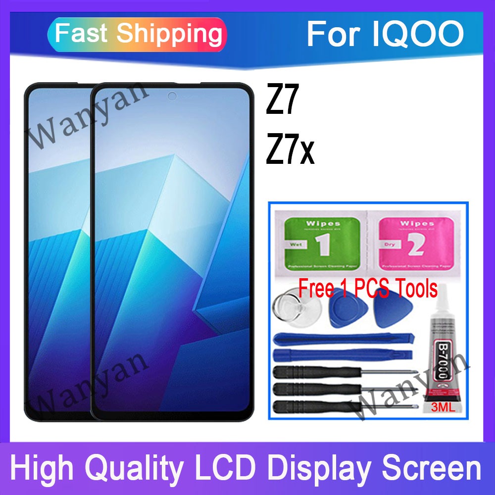 OEM For IQOO Z7 5G Z7x 5G LCD Display Touch Screen Replacement | Shopee ...