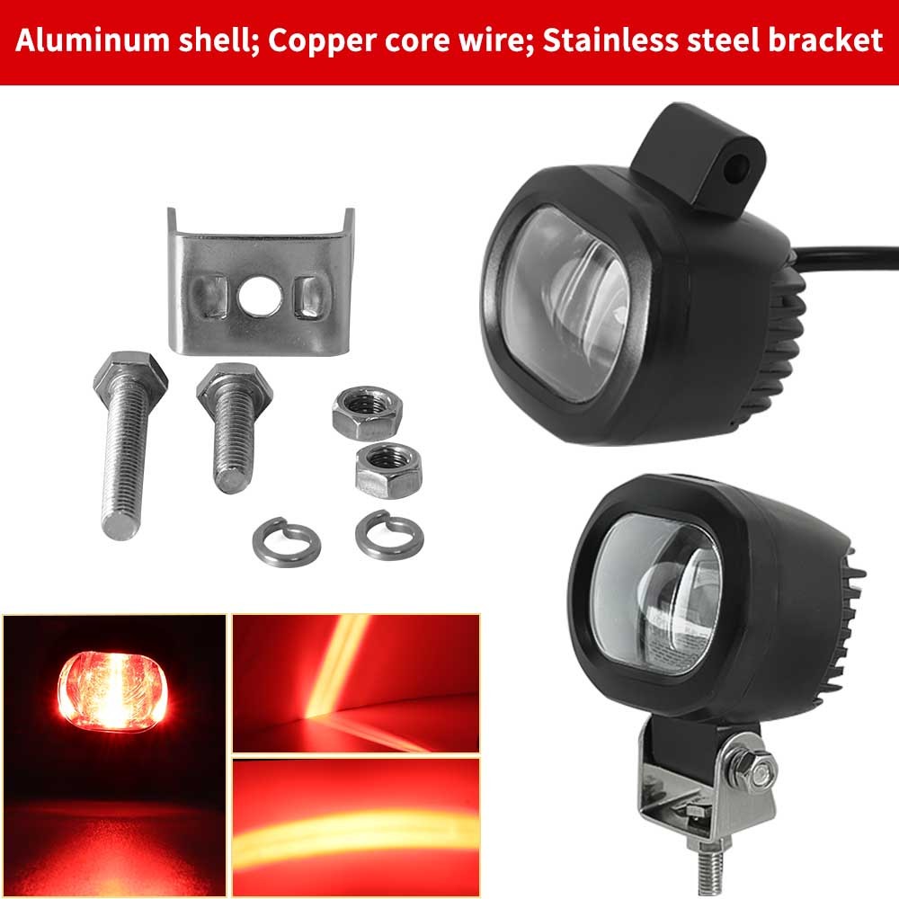 Forklift LED Red Line Truck Safety Light Bar Blue Danger Zone Warning ...