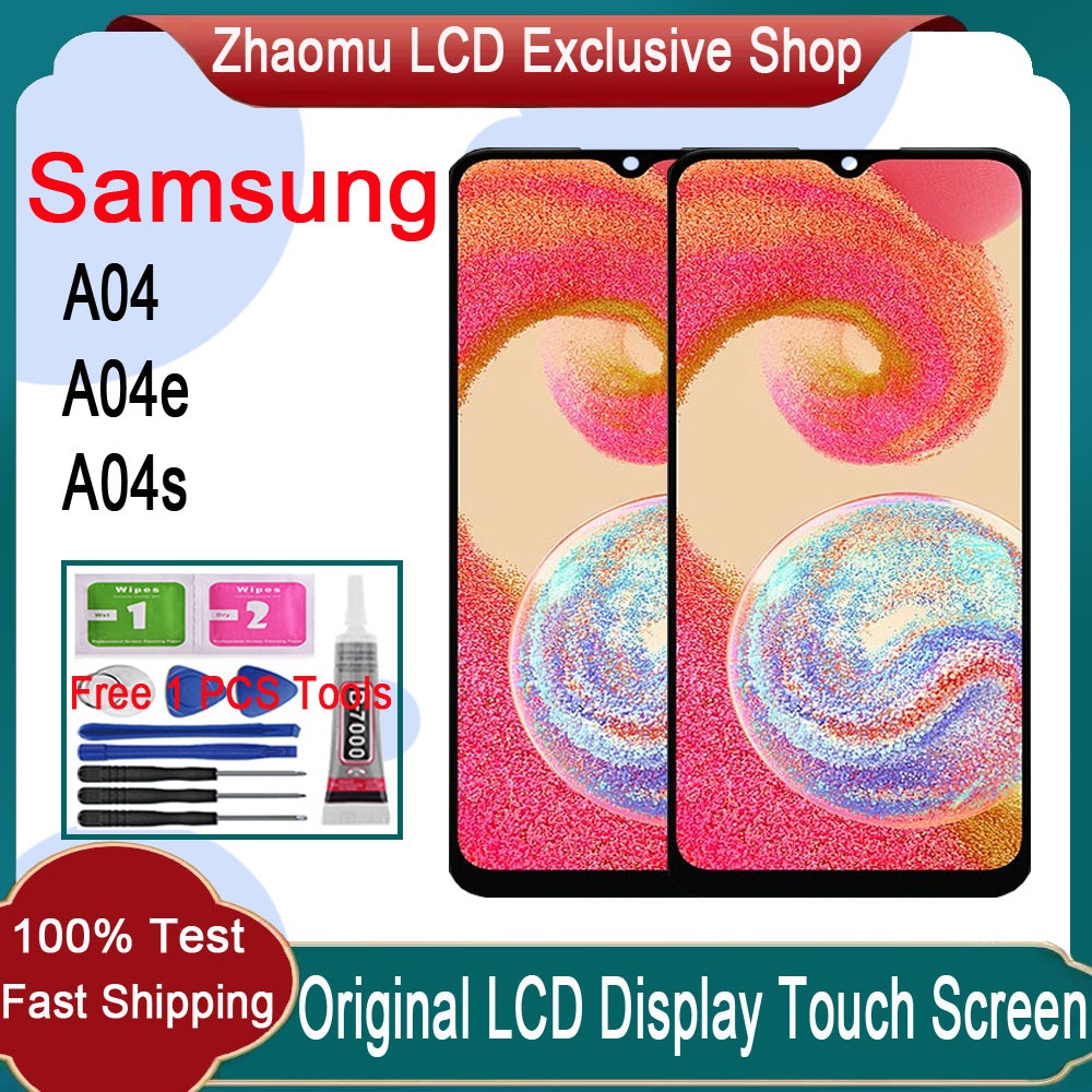 Original Samsung Galaxy A04 A04e A04s LCD Display Touch Screen Replacement | Shopee Malaysia