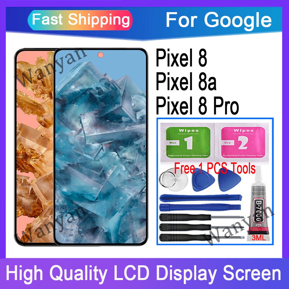 OEM OLED For Google Pixel 8 Pixel 8a Pixel 8 Pro LCD Display Touch ...