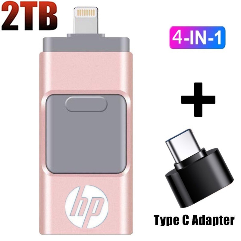 2TB 4-in-1 OTG USB flash drive, 1TB 512GB pen driver for mobile Android ...
