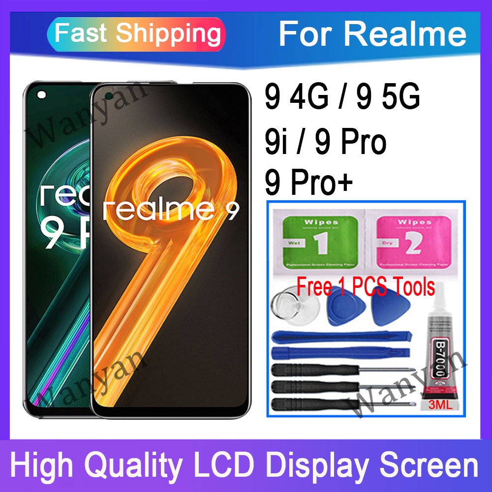 OEM For Realme 9 4G 5G 9 Pro 5G 9i 9 Pro Plus 5G LCD Touch Screen Replacement | Shopee Malaysia