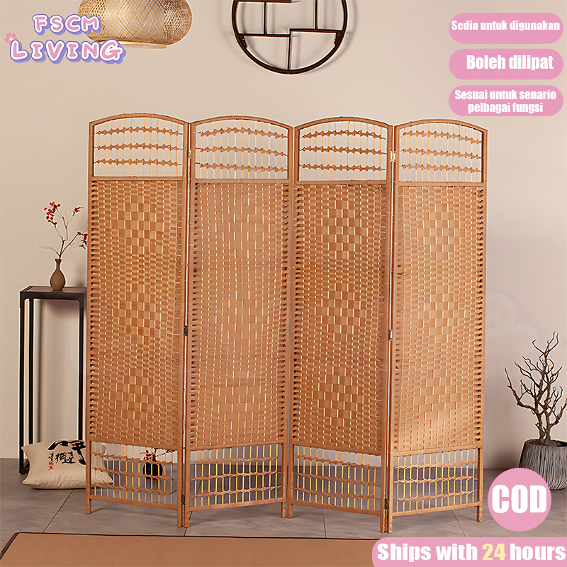 Modern 3-Panel & 4-Panel Room Divider – Stylish, Foldable Privacy ...