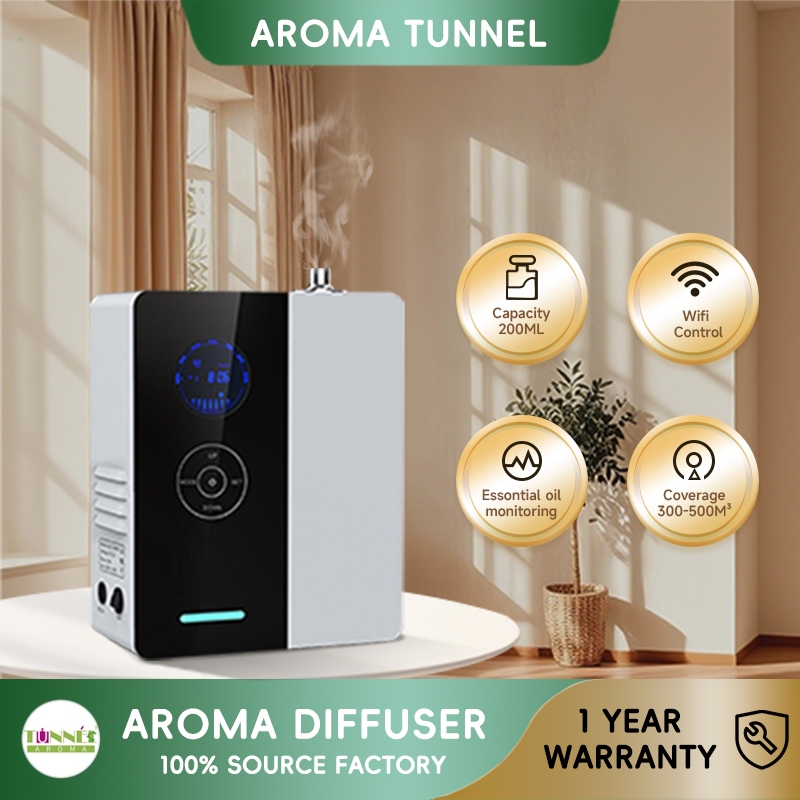 AROMA TUNNEL 200ML 1800Sqft Hotel Scent Machine Automatic Aroma ...