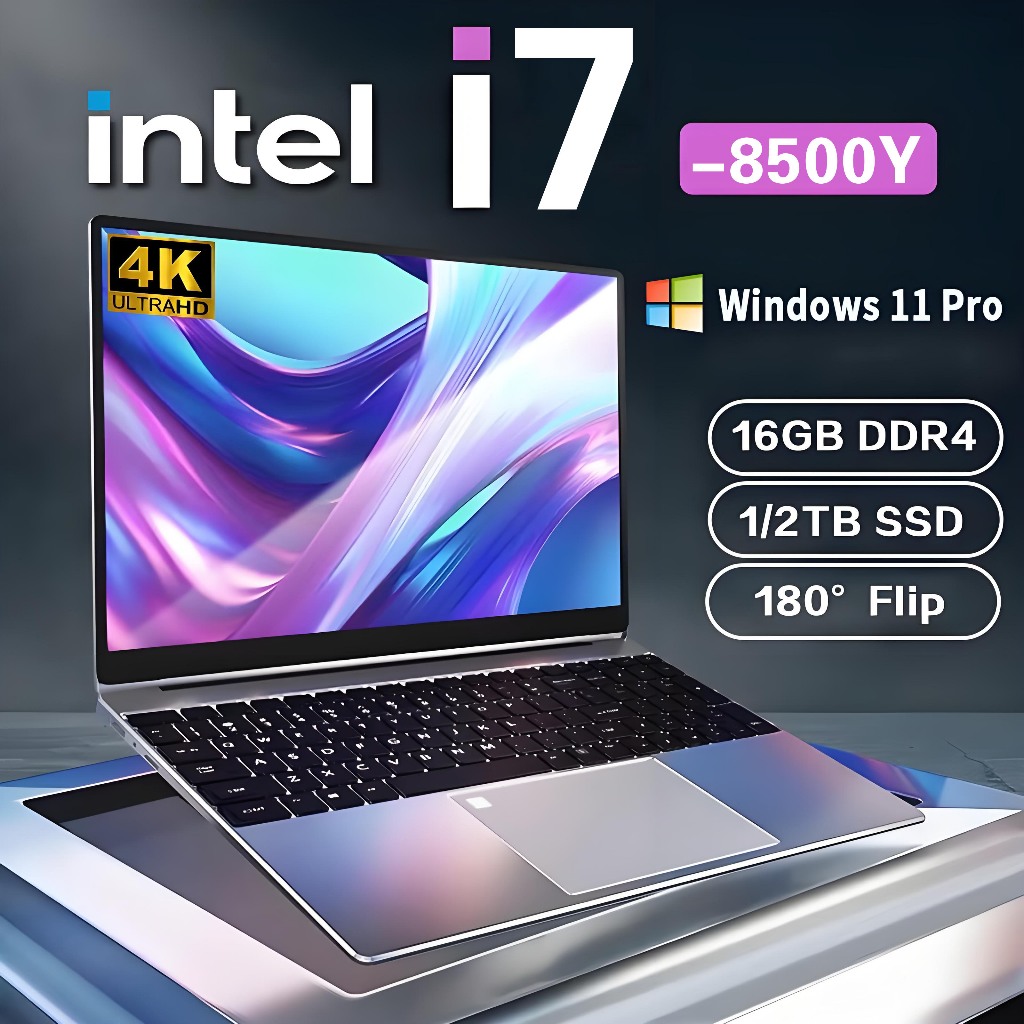【Pre installed MS Office 】2025 Intel Core i7 8500Y Fingerprint Unlock ...