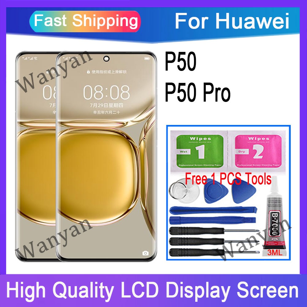 OEM OLED For Huawei P50 P50 Pro LCD Touch Screen Replacement | Shopee ...