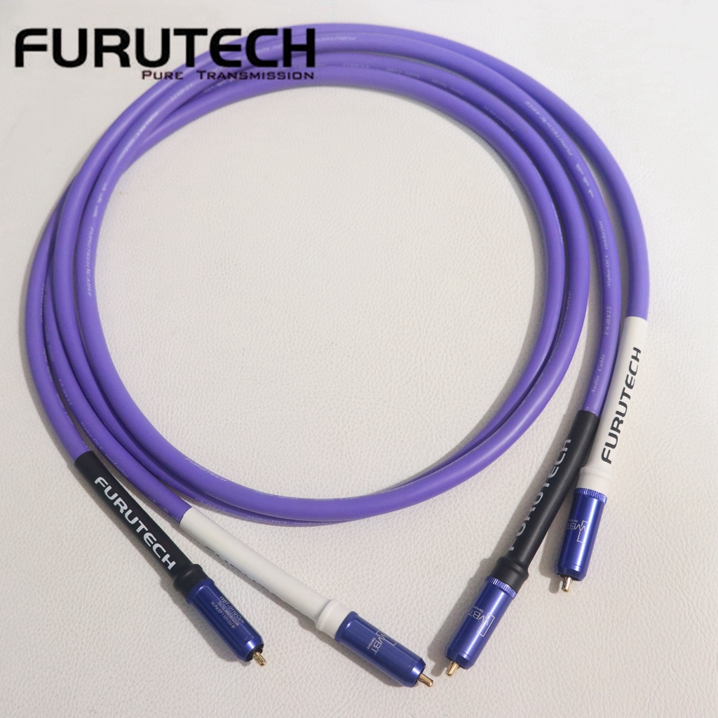FURUKAWA Extraordinary Furutech Alpha OCC αS22 audiophile double RCA ...